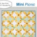 QCR- Mini Picnic Quilt, A Pieced Quilting Pattern by Sew Kind of ...
