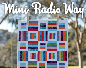 Mini Radio Way Pieced Quilt Quilting Pattern From Jaybird - Etsy