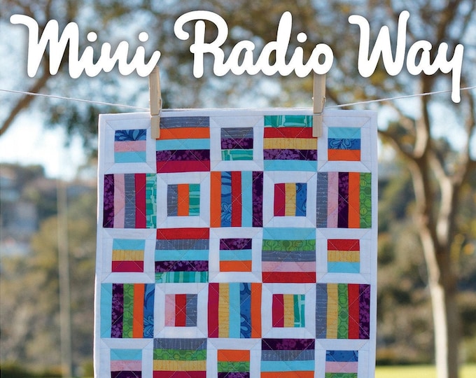 Mini Radio Way Pieced Quilt Quilting Pattern From Jaybird - Etsy