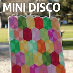 Mini Disco Pieced Quilt Quilting Pattern From Jaybird Quilts BRAND NEW ...