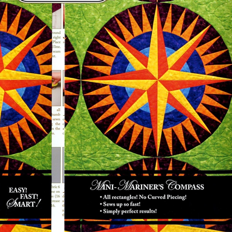 Mariners Compass Quilt Pattern - Etsy