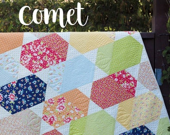 Comet Quilt Pattern - Etsy