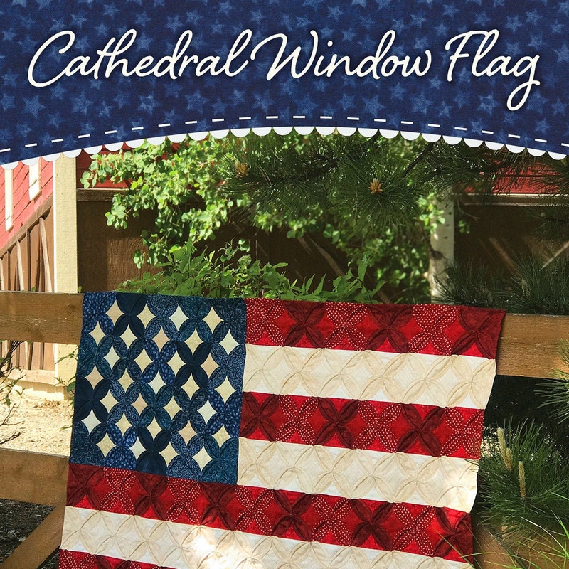 Cathedral Window Quilt Pattern - Etsy