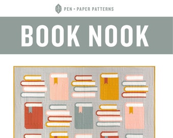 Book Nook Quilt Pattern-pen and Paper Patterns - Etsy