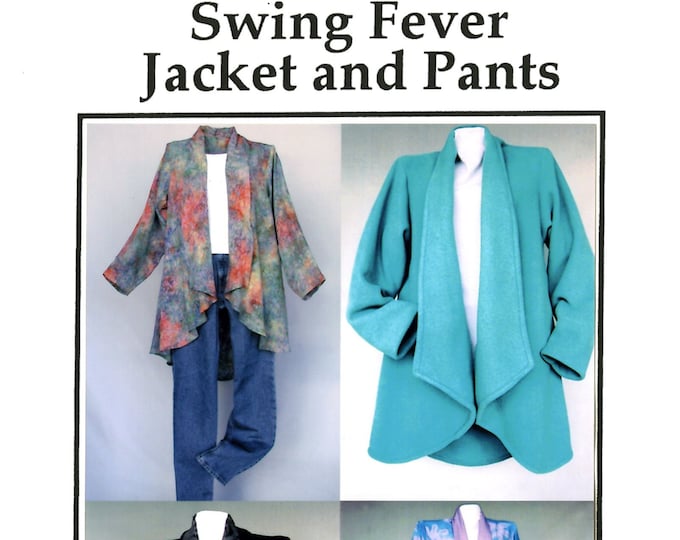 Swing Fever Jacket and Pants Size 8-26 Sewing Pattern From CNT Pattern ...