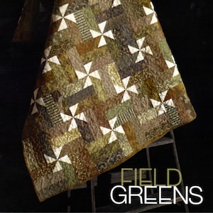 Field Greens Quilt, A Quilting Pattern From Madison Cottage Design ...