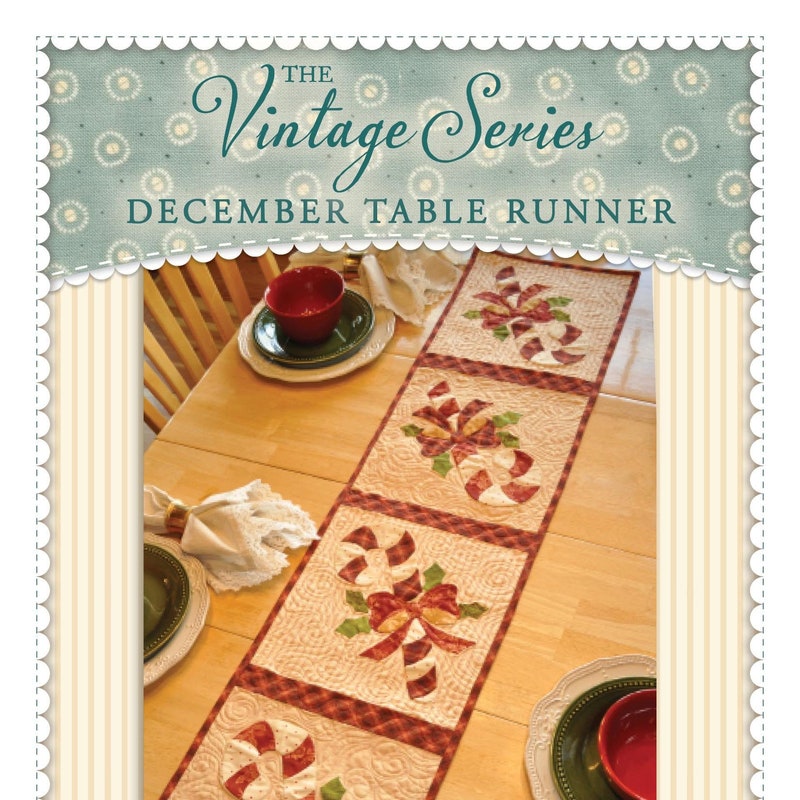 Appliqued Table Topper - Etsy