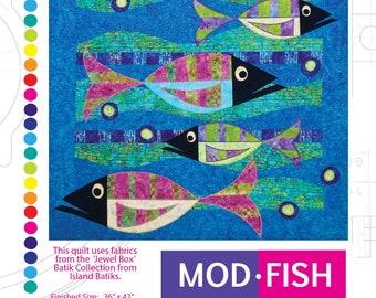 Pickled Fish Quilt Pattern - Etsy