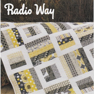 Radio Way Pieced Quilt Quilting Pattern From Jaybird Quilts BRAND NEW ...