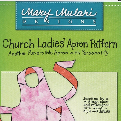 Chatterbox Apron Sewing Pattern From Mary Mulari Designs - Etsy