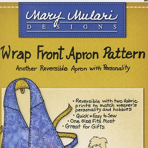 Chatterbox Apron Sewing Pattern From Mary Mulari Designs - Etsy