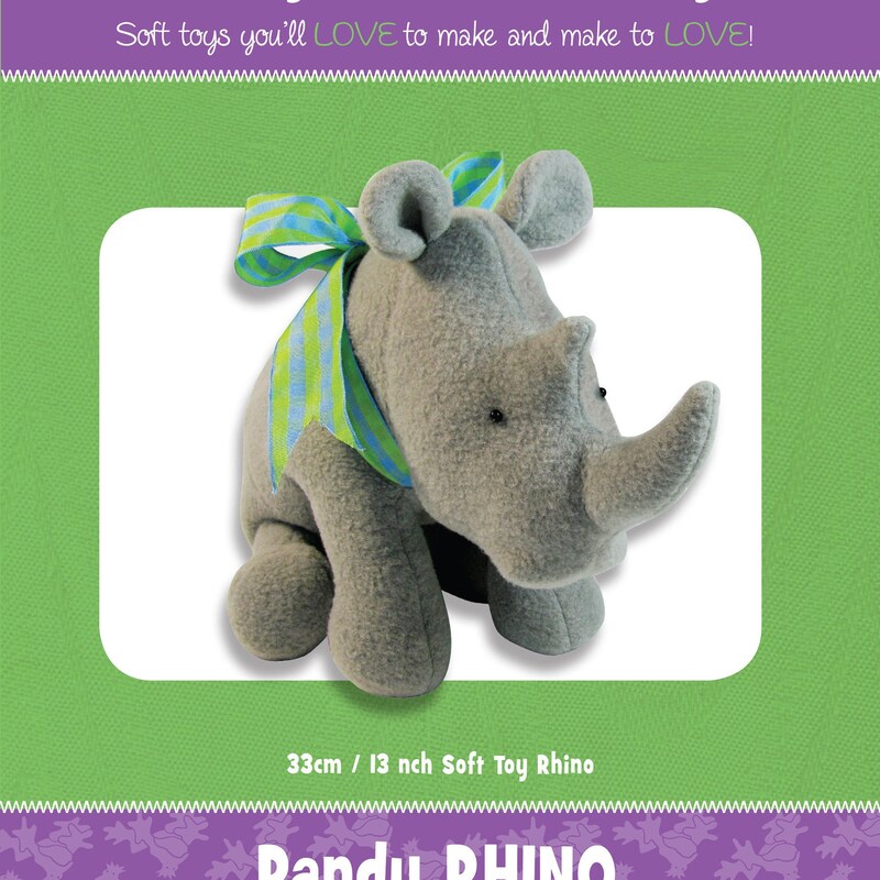 Rhino Sewing Pattern - Etsy