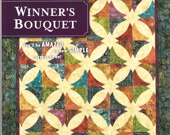 Winner's Bouquet Quilt Quilting Pattern With Templates - Etsy