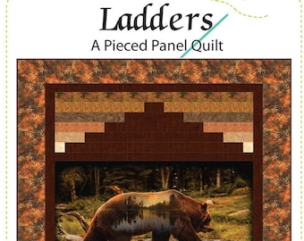 LADDERS Quilt Pattern-quilting Renditions-panel Quilt Pattern - Etsy
