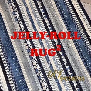 Jelly Roll Rug 2 Sewing Pattern From R.J. Designs BRAND NEW, Please See ...