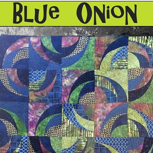 Blue Onion Quilt Quilting Pattern From Saginaw Street Quilts - Etsy