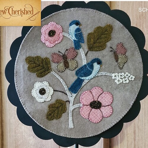 A Round the Year July Wool Sewing Pattern From Sew Cherished - Etsy