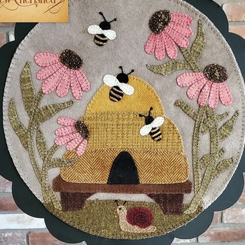 A Round the Year July Wool Sewing Pattern From Sew Cherished - Etsy