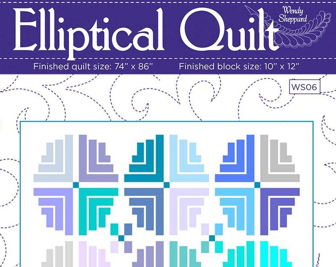 Elliptical Quilt Quilting Pattern From Wendy Sheppard - Etsy