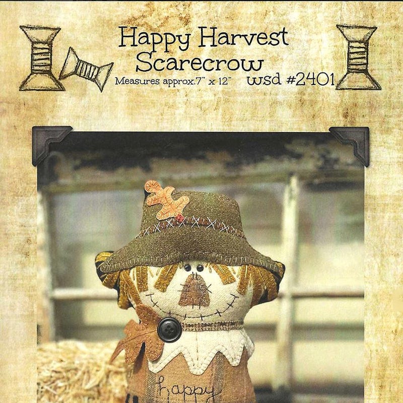 Wooden Scarecrow - Etsy