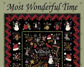 Poinsettia Quilt Quilting Pattern From All Through the Night | Etsy