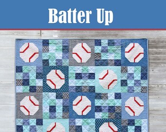 Batter up Quilt Quilting Pattern From Cluck Cluck Sew Patterns - Etsy