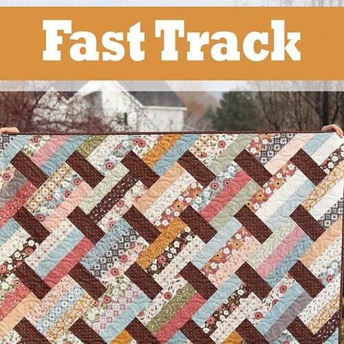 Fast Track Quilt Quilting Pattern From A Bright Corner BRAND - Etsy
