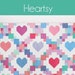 Heartsy Quilt Quilting Pattern From Cluck Cluck Sew Patterns BRAND NEW ...