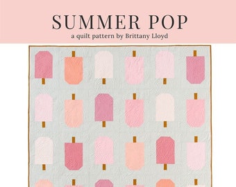 Popsicle Parade Quilt Pattern - Etsy