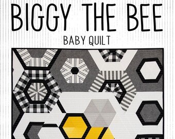 Biggy the Bee Baby Quilt Pattern From Krista Moser the - Etsy