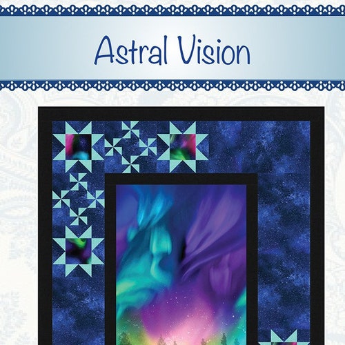 Astral Vision Quilt Quilting Pattern From Bound to Be - Etsy