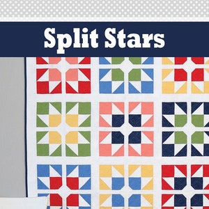 Split Stars Quilt Quilting Pattern From A Bright Corner BRAND NEW ...