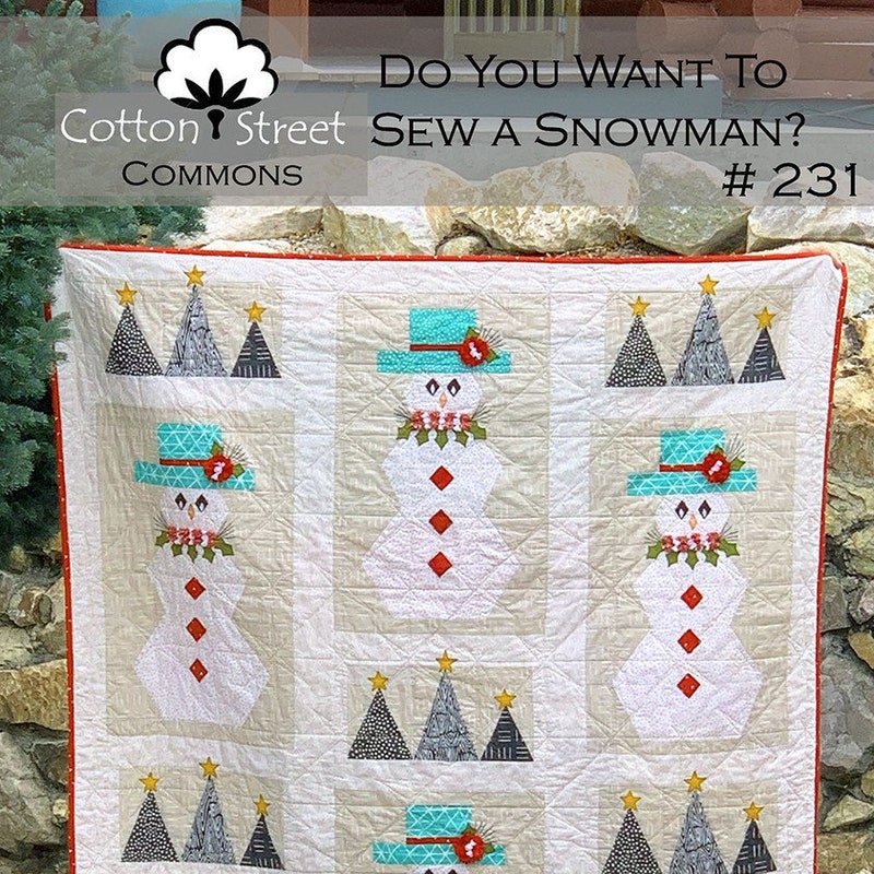 Snowman Quilt - Etsy
