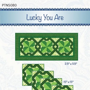 Lucky You Are Quilt Pattern, From Bound to Be Quilting BRAND NEW ...