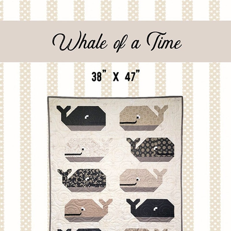 Whale Quilt Pattern - Etsy