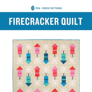 Firecracker Quilt Quilting Pattern From Pen and Paper Patterns BRAND ...