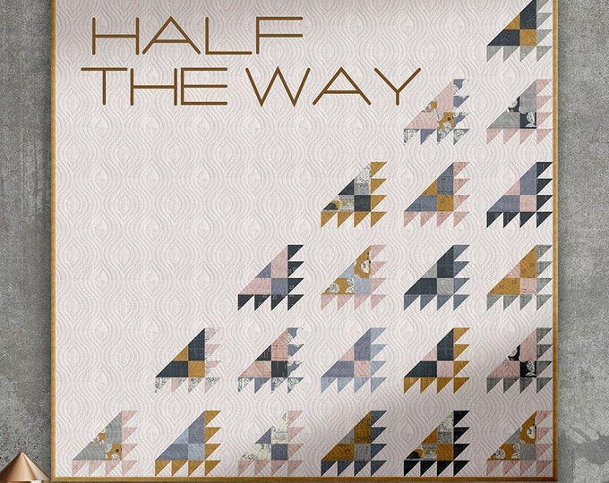 Half the Way Quilt Quilting Pattern From Zen Chic Patterns BRAND NEW ...