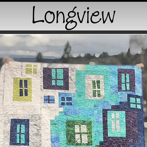 Longview Quilt Quilting Pattern From Saginaw Street Quilts - Etsy