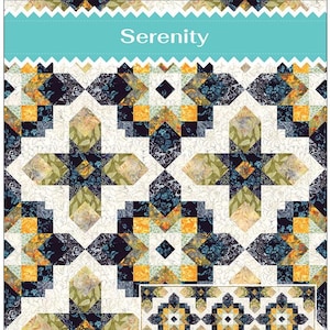 Serenity Quilt Quilting Pattern From Blooming Boldly BRAND NEW, Please ...