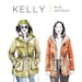 Kelly Anorak Jacket Coat Sewing Pattern, Sizes 0-20, From Closet Core ...
