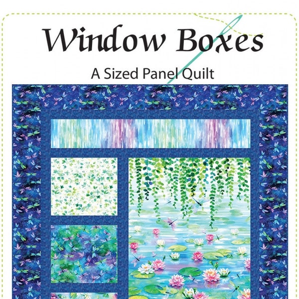Window Box Quilt Pattern - Etsy