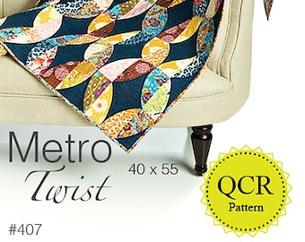 QCR Metro Lattice Quilt A Pieced Quilting Pattern by Sew - Etsy