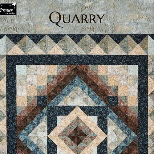 Mineral Matrix Quilt Quilting Pattern From Wing and A Prayer - Etsy