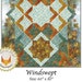 Windswept Quilt Quilting Pattern, From Quiltfox Designs BRAND NEW ...