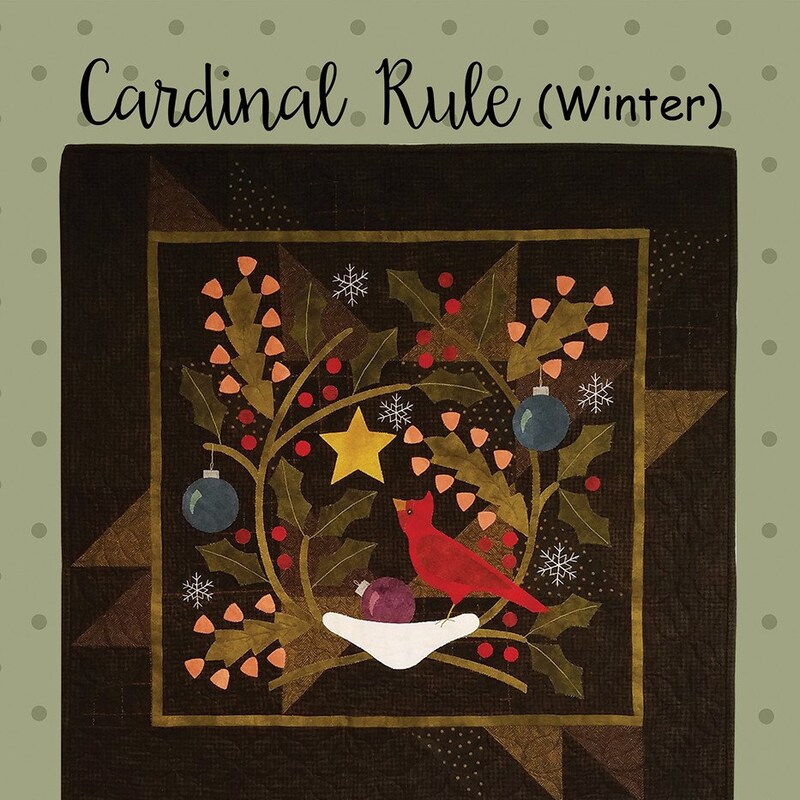 Cardinal Quilt Pattern - Etsy
