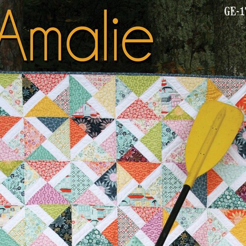 Amalie Quilt Pieced Quilting Pattern From G.E. Quilt Designs - Etsy