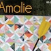 Amalie Quilt Pieced Quilting Pattern From G.E. Quilt Designs | Etsy