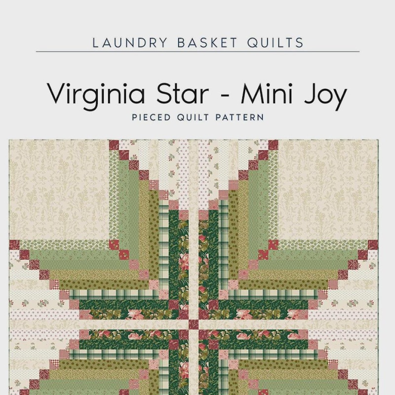 Virginia Star Quilt Pattern - Etsy