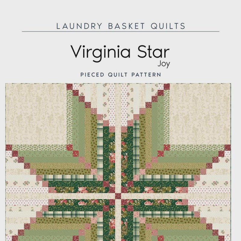 Virginia Star Quilt Pattern - Etsy