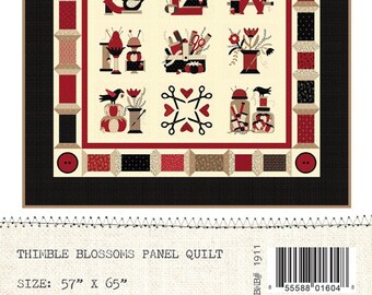 Thimble Blossoms Quilt Panel - Etsy